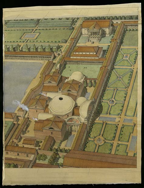 Roma Rome Les Thermes Dagrippa Le Panthéon Dagrippa Et Les Saepta