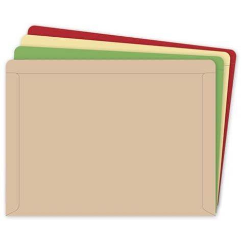 Abc Heavy Duty Colored File Envelopes 250 Pack Size 11 3 4 X 8 11
