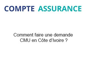 CMU Demande Voici la procédure d enrôlement en Côte d Ivoire