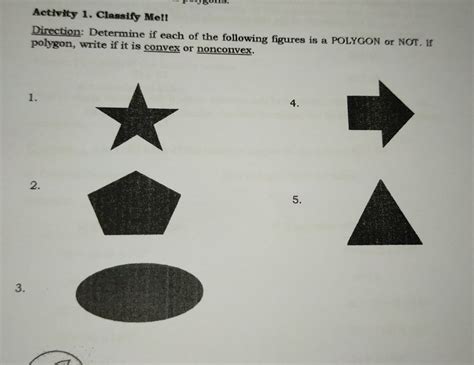 Solved Activity 1 Classify Mel Direction Determine If Each Of The