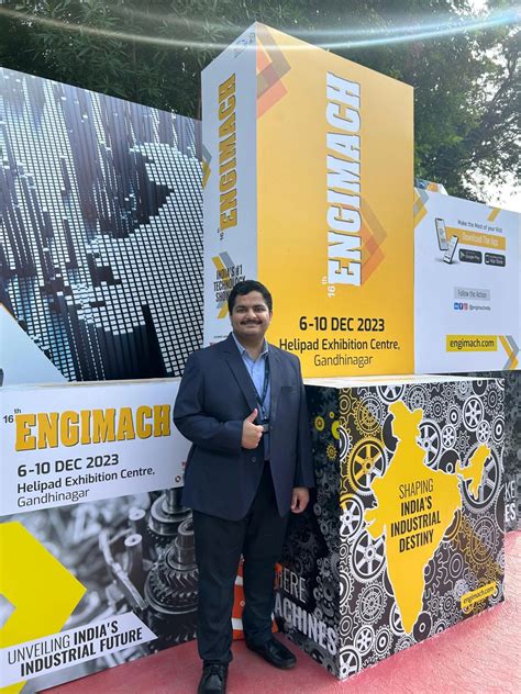 Keshav Dadhich On Linkedin Recently I Experienced The Dynamic Atmosphere At Engimach 2023