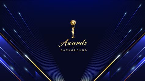 진한 파란색 골든 로얄 어워드 그래픽 배경 우아한 샤인 스파크가 커지는 라인 럭셔리 프리미엄 기업 추상 디자인 서식 파일입니다