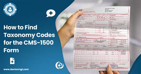 How To Find Taxonomy Codes For The Cms 1500 Form