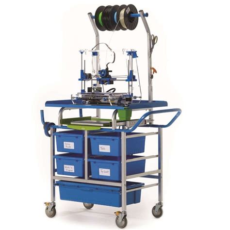 Mobile 3d Printer Stands Makerspace Carts Worthington Direct