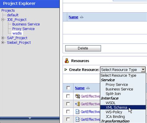 configuring outbound and inbound processing using oracle service bus