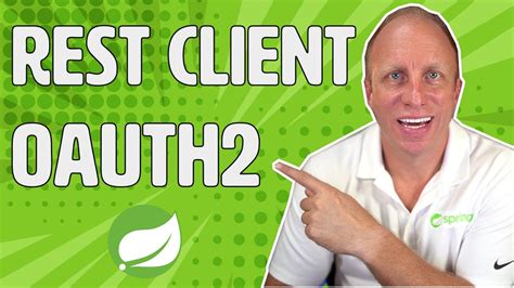 Spring Security 64 Restclient Support For Oauth2 Youtube