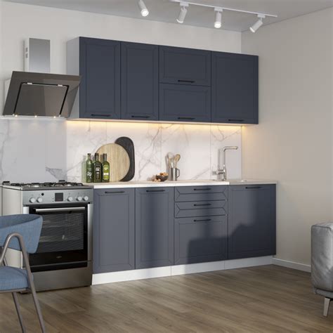 Модуль кухонный Тайлер ШН 400 софт пломбир шкаф напольный 1 дверца узкий купить на Ozon по