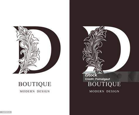 우아한 대문자 E 우아한 왕실 스타일 붓글씨 아름 다운 로고입니다 빈티지 꽃 그려진 헝겊 책 디자인 브랜드 이름 명함 레스토랑 부티크 호텔 벡터 일러스트 검은색에 대한 스톡