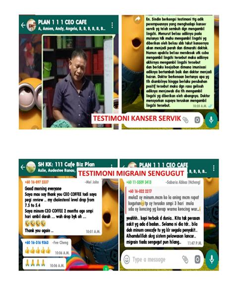 Kopi Ceo For Life Sejarah Sijil And Testimoni Produk Shuang Hor