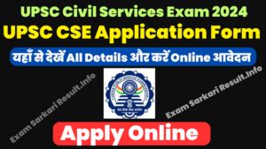 UPSC CSE Notification 2024 1206 Vacancies For IAS And IFS Apply Online