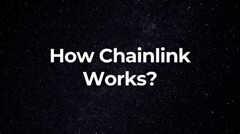 Chainlink The Oracle Connecting Real World Data With Blockc