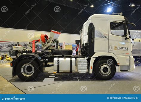Hyundai Xcient P410 Tractor Head Truck At Manila International Auto