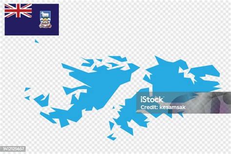 포클랜드 제도지도와 깃발 플랫 아이콘 기호 벡터 일러스트 레이 션 0명에 대한 스톡 벡터 아트 및 기타 이미지 0명 개념 결심 Istock