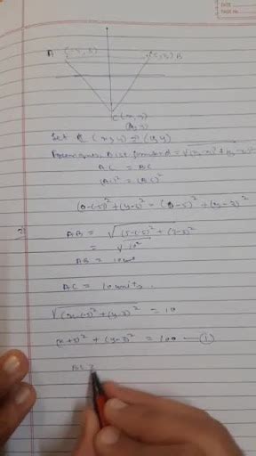 If −53 And 53 Are Two Vertices Of An Equilateral Triangle Then Fin