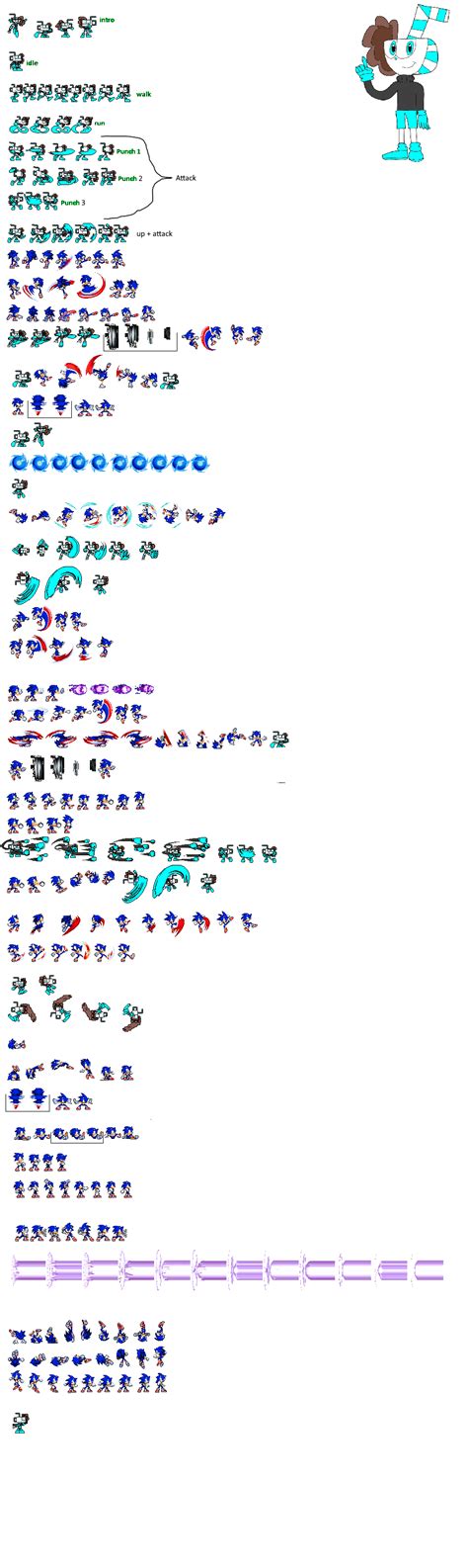 Lucas Horiz Sprite Sheet Wip By Lucashoriz19 On Deviantart