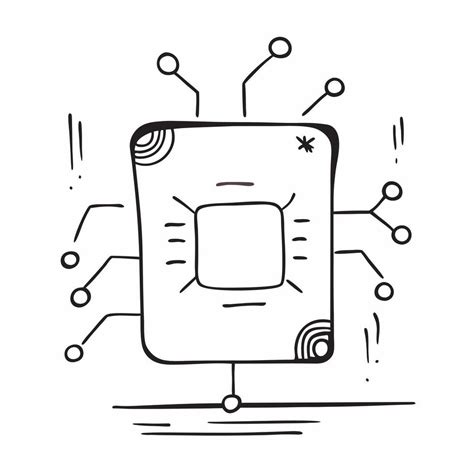 Ai Powered Quantum Circuit Frame Concept As A Border Frame With Quantum Circuit Patterns On The