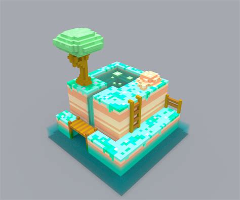 Voxel Experiment Original By Auragoddess On Deviantart
