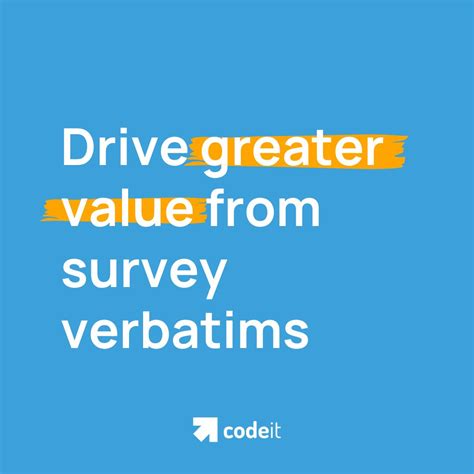 codeit on linkedin surveyverbatims researchinsights