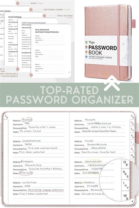 「top Rated Password Organizer Password Keeper Notebook Log」 動画 【2024】