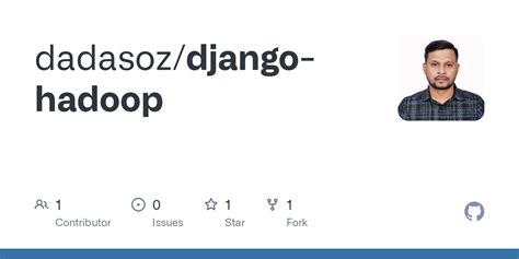 GitHub Dadasoz Django Hadoop