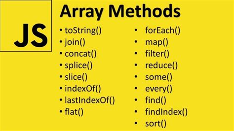 Tahmid Hossain On Linkedin Array Methods That You Must Know Before