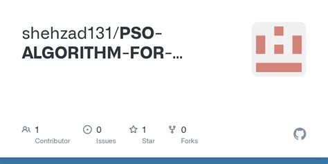 Github Shehzad131pso Algorithm For Antenna Optimization