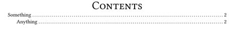how can i exclude page number for heading 1 in outline list