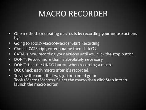 Getting Started With Catia V5 Macros Pdf Getting Started With Catia V5 Macros Pdf