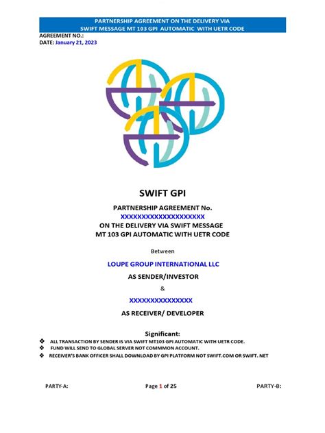 Swift Gpi 103 Download Free Pdf Wire Transfer Payments