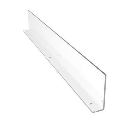 Plexiglass Closet Shelf Dividers Lip Stopper Kitchen Pantry Edge Float
