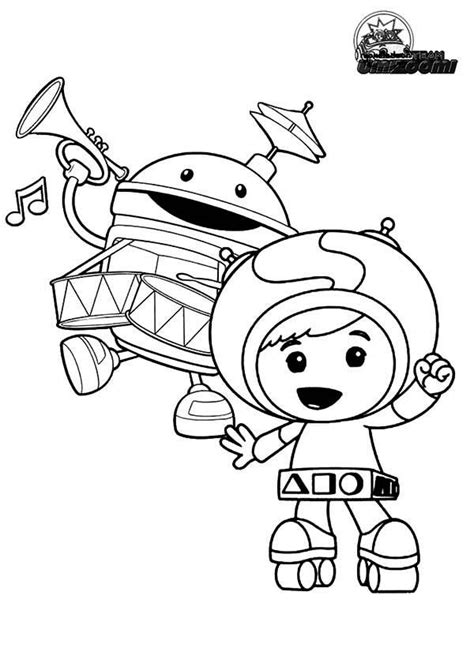 22 Team Umizoomi Coloring Pages Color Info