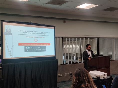 Arvind K Tiwari On Linkedin I Had Great Opportunity To Present Our Work A Numerical Approach To