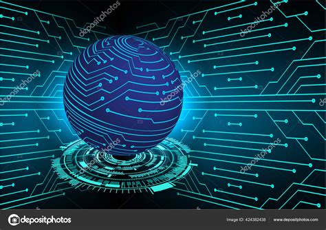Circuit Board Binary Code Stock Vector By ©titima157 424382438