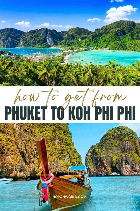 The Best Ways To Get From Phuket To Koh Phi Phi