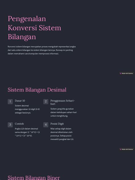 Pengenalan Konversi Sistem Bilangan Pdf