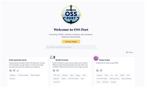 sd times open source project of the week oss port sd times