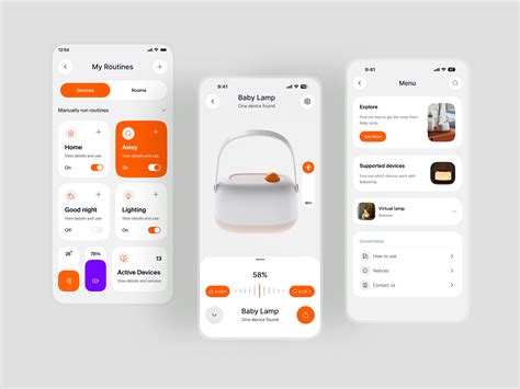 Smart Lamp Mobile App By Sadekur Rahman Siam On Dribbble