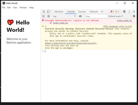 Required Not Defined But Nodeintegration Set To True · Issue 28003 · Electronelectron · Github