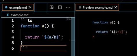 Abnormal Markdown Preview Issue Microsoft Vscode GitHub