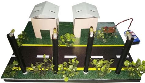 automatic street light model science project at ₹ 1550 school project