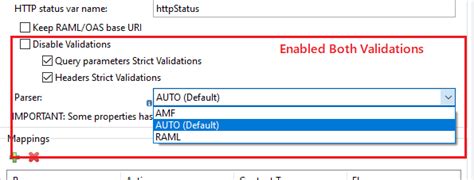 strict validations in mulesoft apikit router