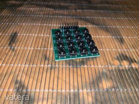 4x4 Key Switch Keypad Keyboard Matrix Array Matrix Keyboard Switch Arduino Nyomógombos Billenyűzet