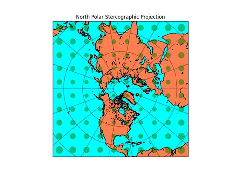 Polar Stereographic Projection Basemap Documentation