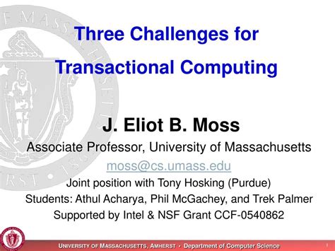 Ppt Three Challenges For Transactional Computing Powerpoint Presentation Id5321057