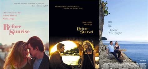 Before Sunsetbefore Sunrisebefore Midnight Richard Linklater