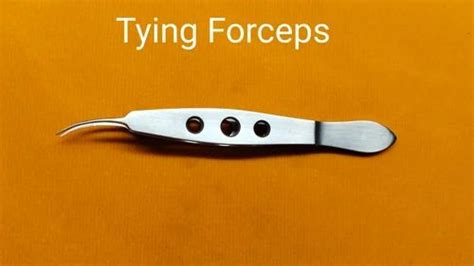 Small Tying Forceps At ₹ 550 Piece Baruipur Id 2854392944130