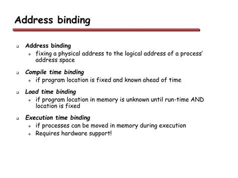 Ppt Cs 333 Introduction To Operating Systems Class 9 Memory