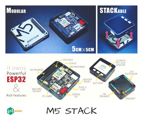 M5Stack ESP32 Arduino Basic Development KitBlack