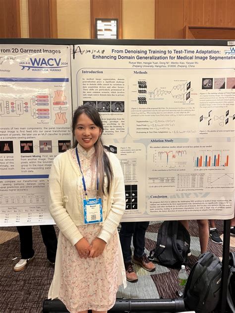 Iac Lab温茹雪参加wacv2024会议 Iaclab