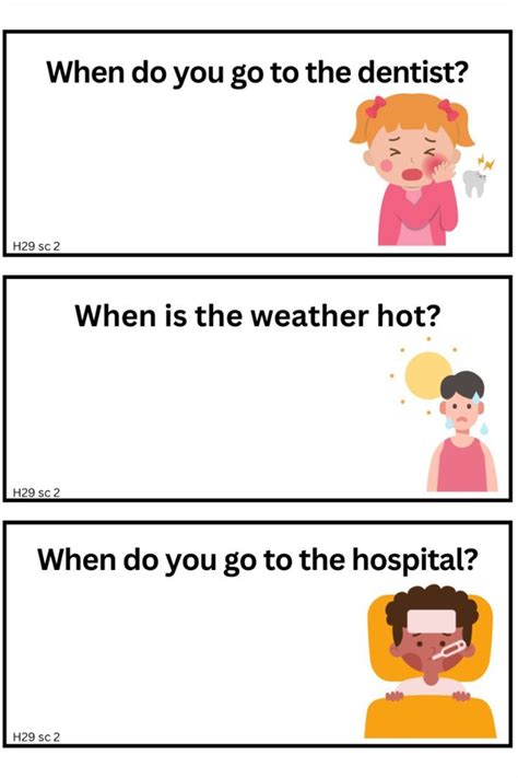 Wh Questions Who Where When What Which How Why For Speech Therapy And Special Education